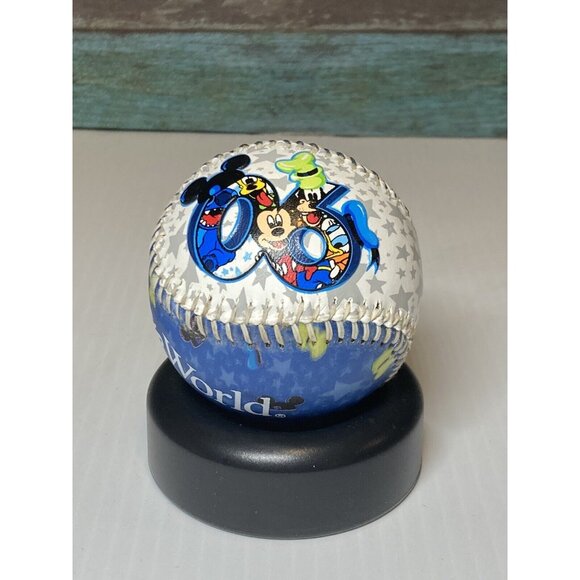 Disney | Accents | Walt Disney World 206 Blue White Mickey Mouse ...